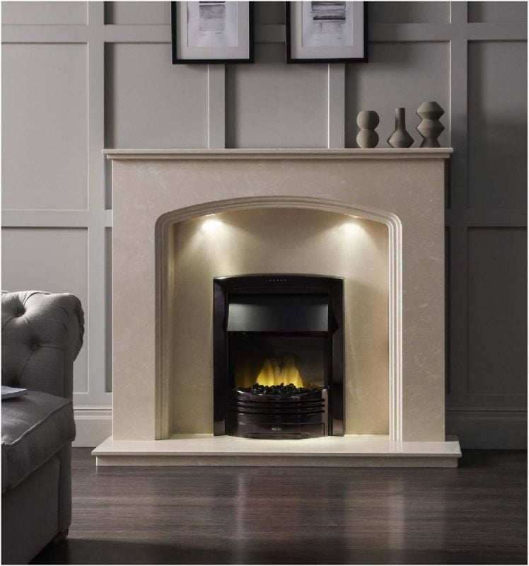 VENICE - ROMAN STONE OR PEROLA - Fireplace and stove centre | Peak ...